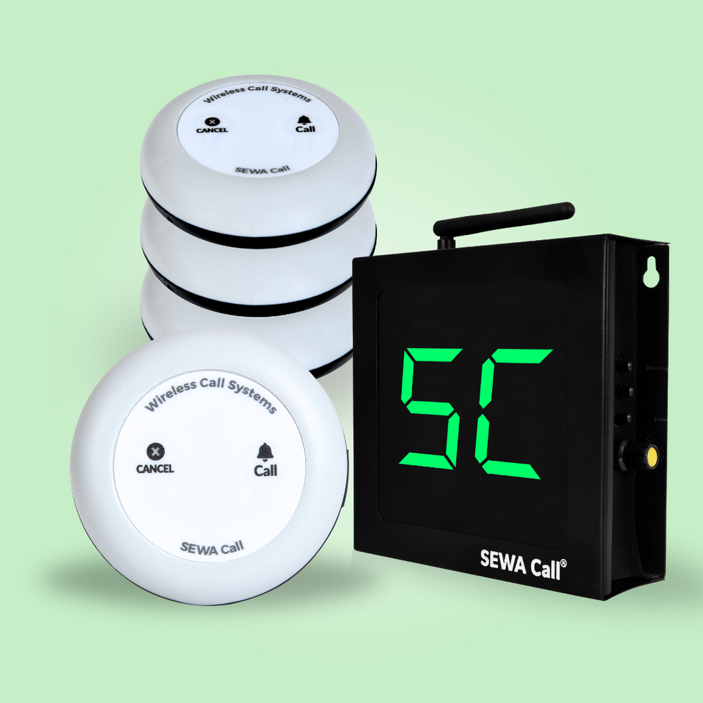 Office Call Bell System – Wireless Calling Solution | SewaCall ...